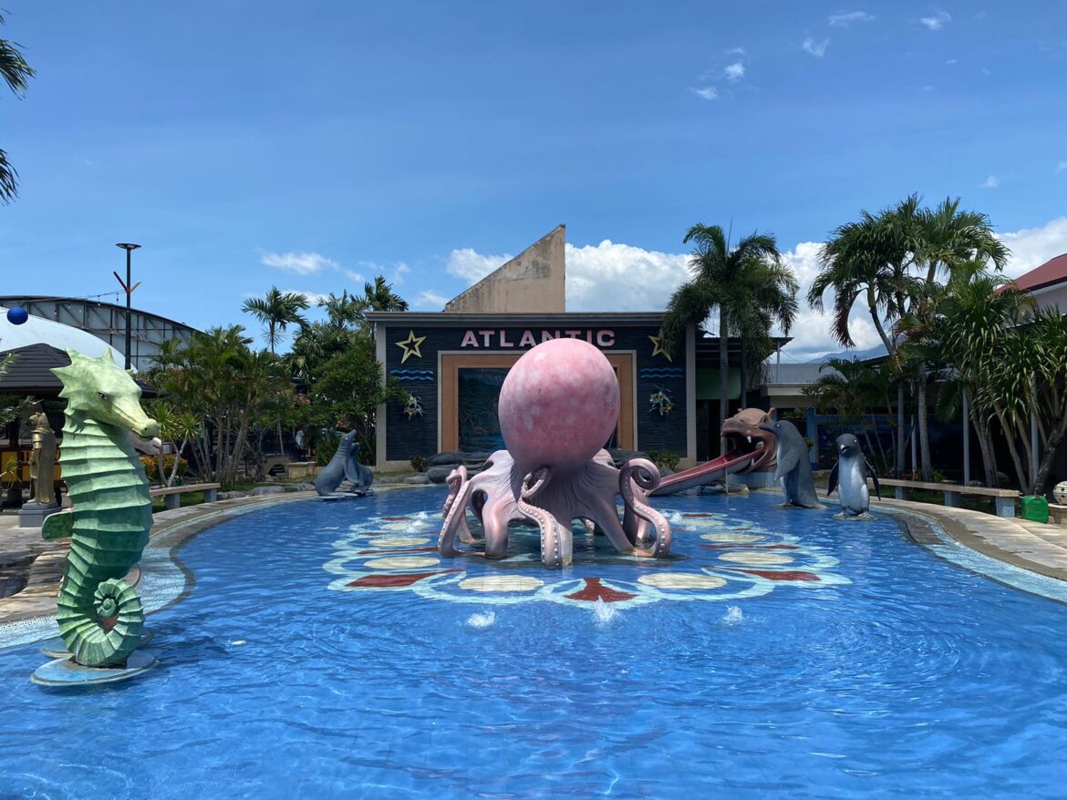 Millenium Waterpark Kini Miliki Kolam Air Terjun 12 Shio - Soal Palu